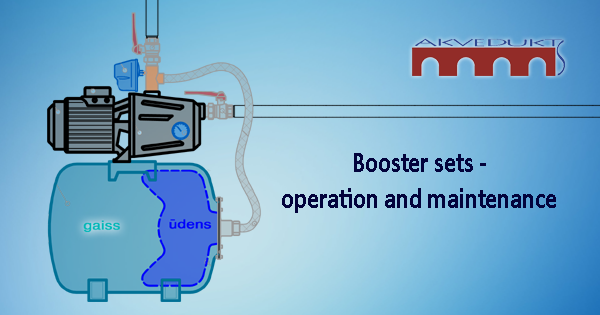 Water booster sets – operation and maintenance | Akvedukts